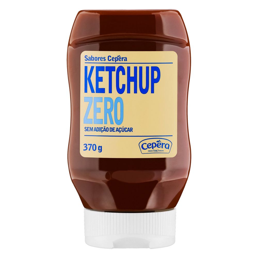 Ketchup CEPÊRA 370g - patiogourmet