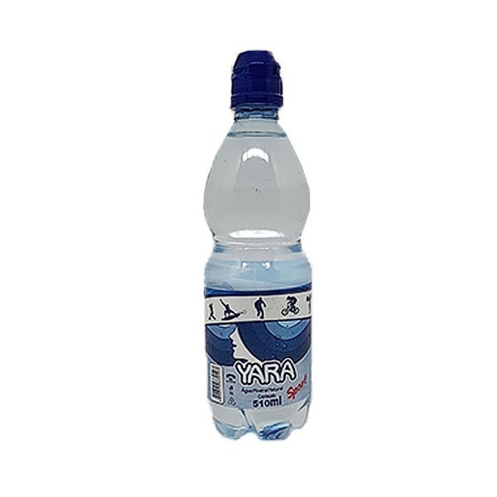 Água Mineral Sem Gás Sport YARA Garrafa 510ml - patiogourmet