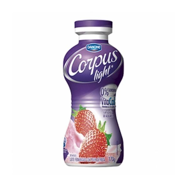 Iogurte Light Corpus Break DANONE Morango Garrafinha 170g - patiogourmet