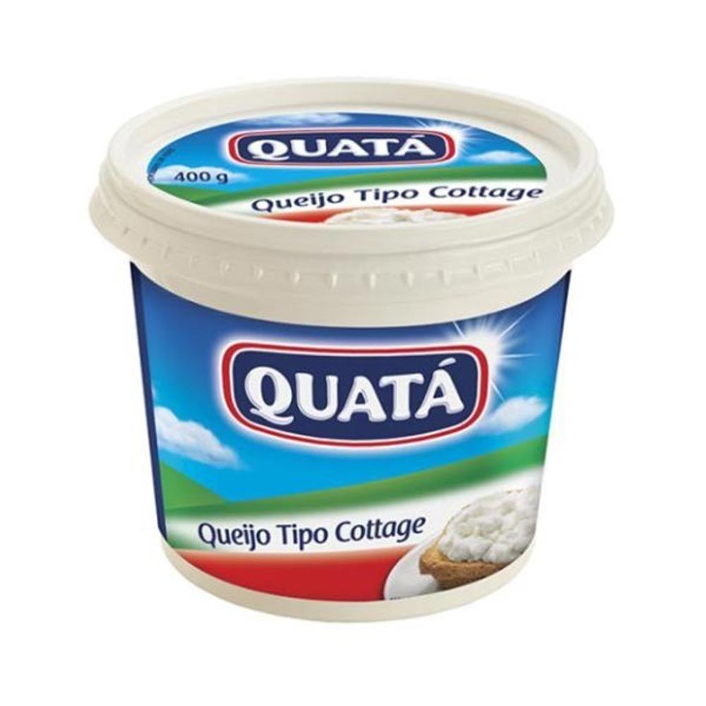 Queijo Cottage QUATÁ A vácuo 400g - patiogourmet