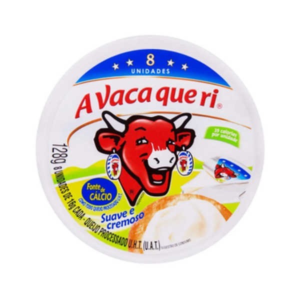 Queijo Processado UHT A VACA QUE RI Sauve e Cremoso 128g - patiogourmet