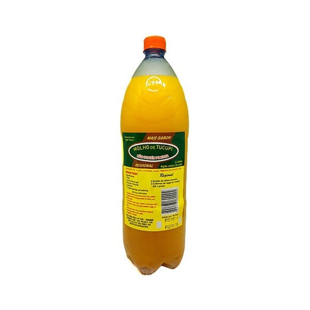 Molho Tucupi Mais Sabor 2L - patiogourmet