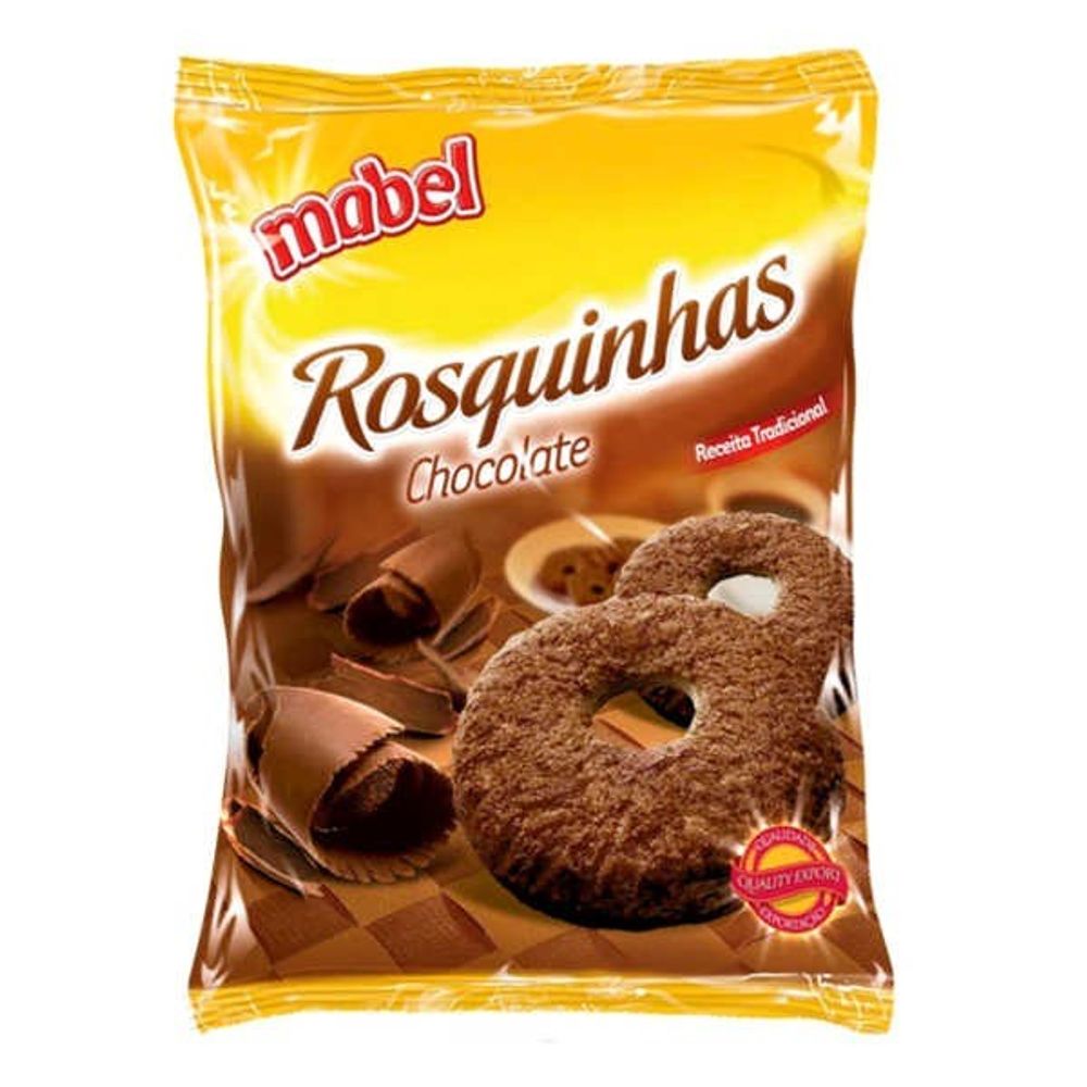 Rosquinha MABEL Chocolate 400g - patiogourmet