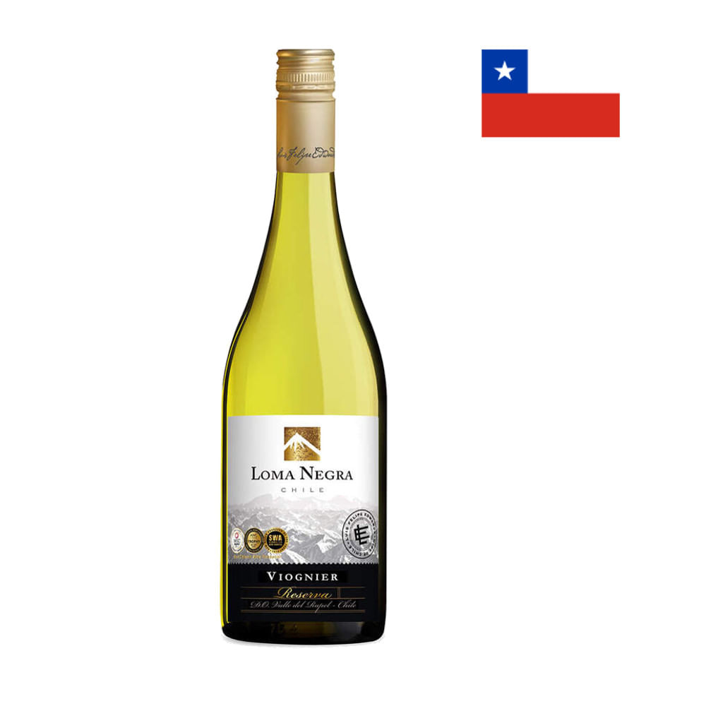 Vinho Tinto Chileno LOMA NEGRA Reserva Viognier Garrafa 750ml ...