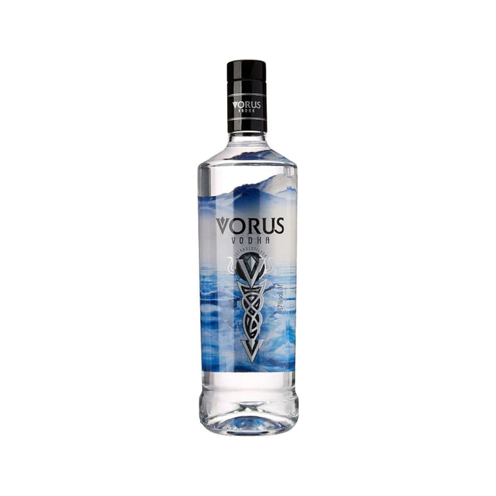 Vodka VORUS Tetradestilada Garrafa 1L - patiogourmet
