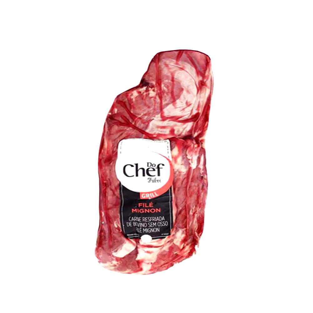 Filé Mignon Bovino sem Osso DO CHEF FRIBOI Embalagem a vácuo 2,8kg ...