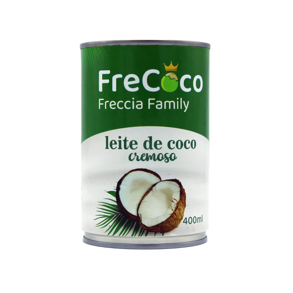 Leite de Coco Importado FRECOCO Cremoso lata 400ml - patiogourmet