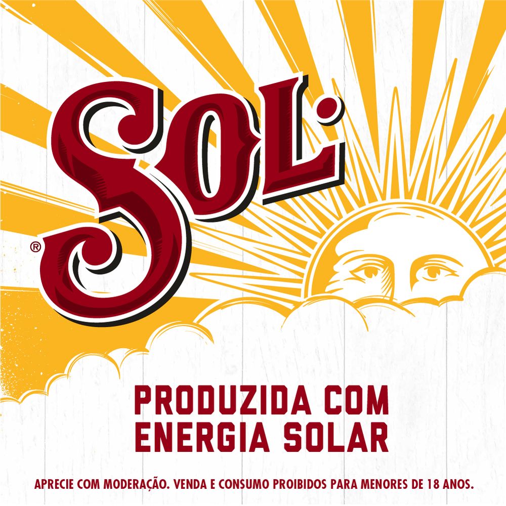 Cerveja Premium SOL Long Neck 330ml - patiogourmet