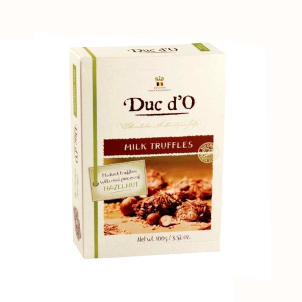 Trufa de Chocolate com Avelã DUC D'O Hazelnut caixa 100g - patiogourmet
