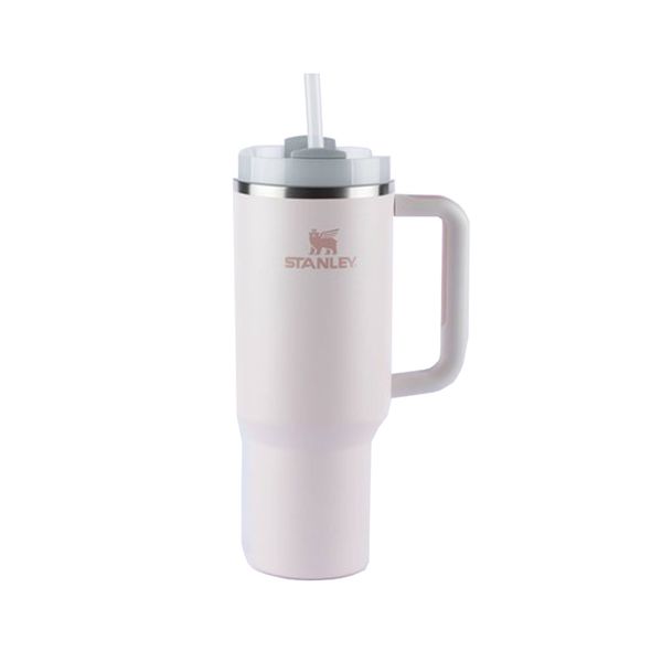 Garrafa Térmica Stanley Tumbler Cor Rosa Quartz 1136L - patiogourmet